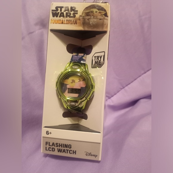 Disney | Accessories | Star Wars Mandalorian Baby Yoda The Child Lcd ...